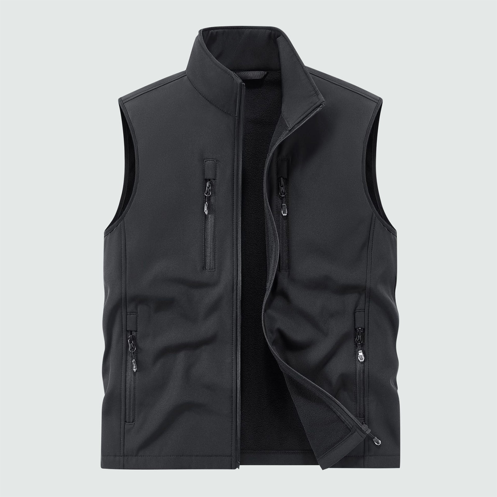 DPTALR George Men's Waterproof Vest Lightweight Travel Hiking ...