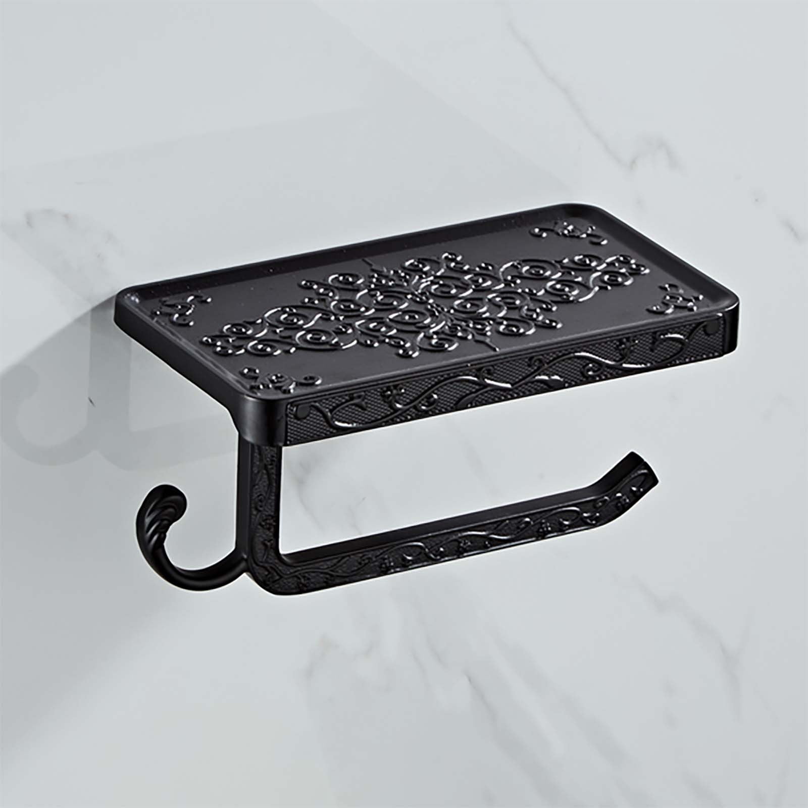 DPTALR Wall Hooks For Hanging Toilet Paper Bathroom Tissue Paper Roll ...