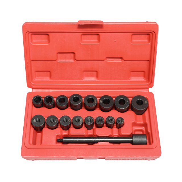 DPTOOL Clutch Alignment Tool Kit 17pc Universal Flywheel Pilot Hole and ...