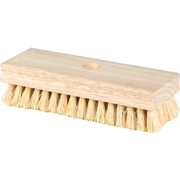 DQB Industries Acid Scrub Brush - Tapered Hole, Hard Wood Handle ...