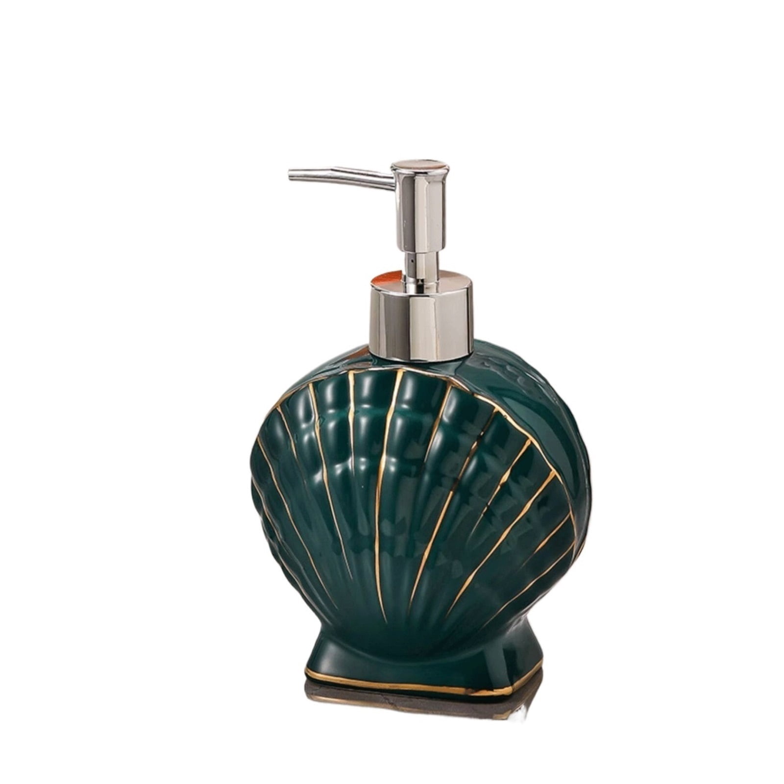 DQQ153 Shell-shaped Ceramic Soap Dispenser Affordable Luxury Bathroom ...