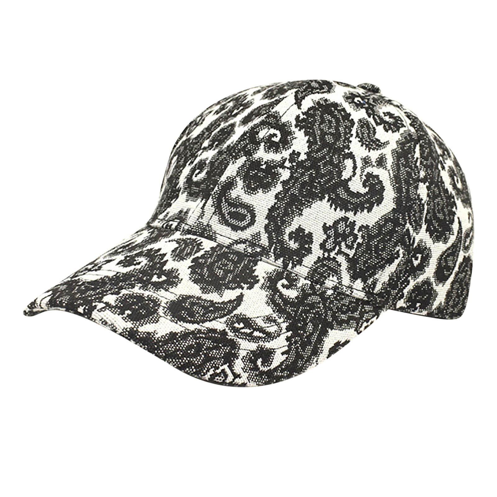 DQRPSEETB Ball Caps Men's and Women's Cap Cashew Flower Pattern Printed ...