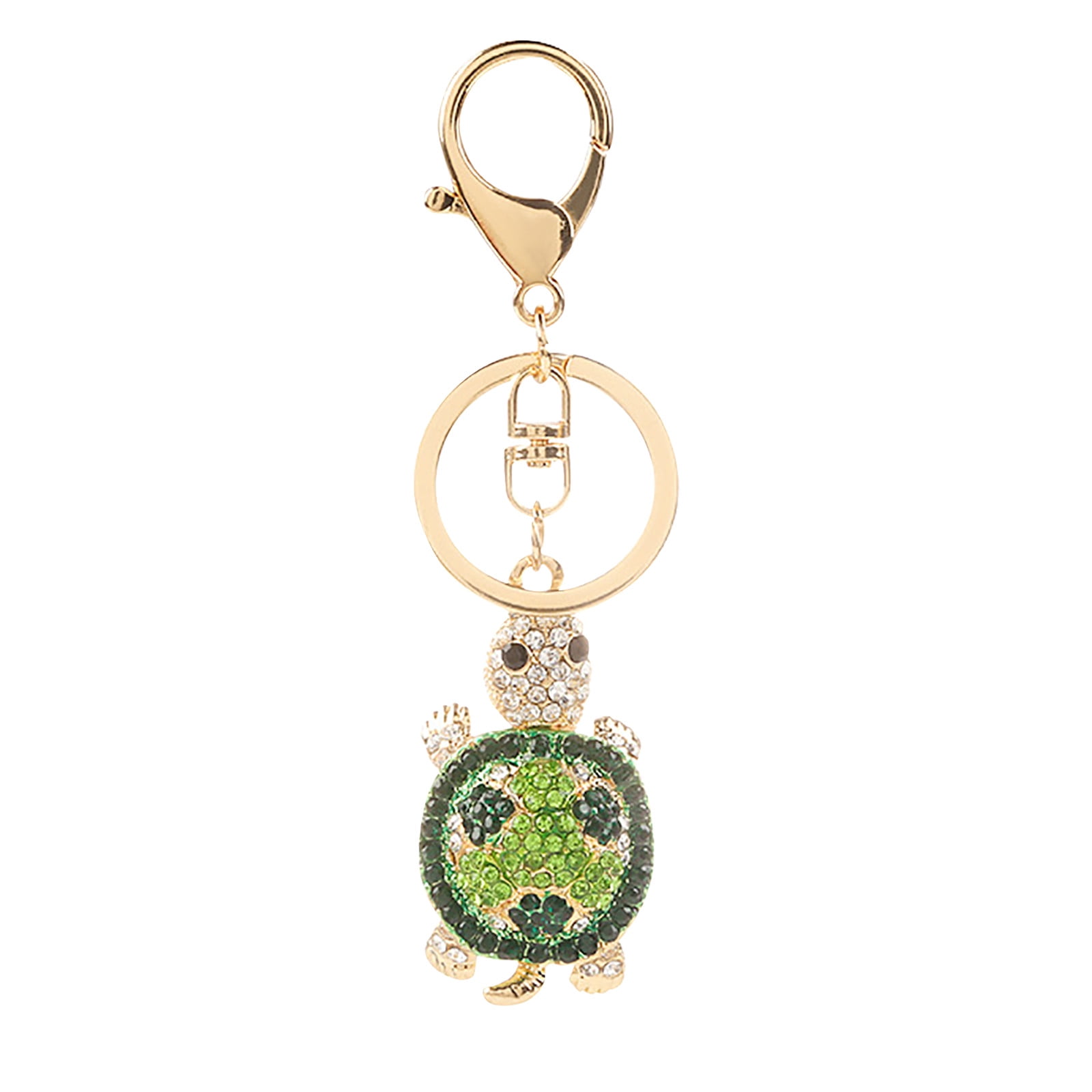 DQRPSEETB Key Fob Keychain Keychain Turtle Diamond Turtle Keychain Key ...