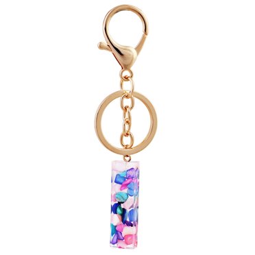 Claire's Pastel Crystal Best Friends Keychains - 5 Pack - Walmart.com