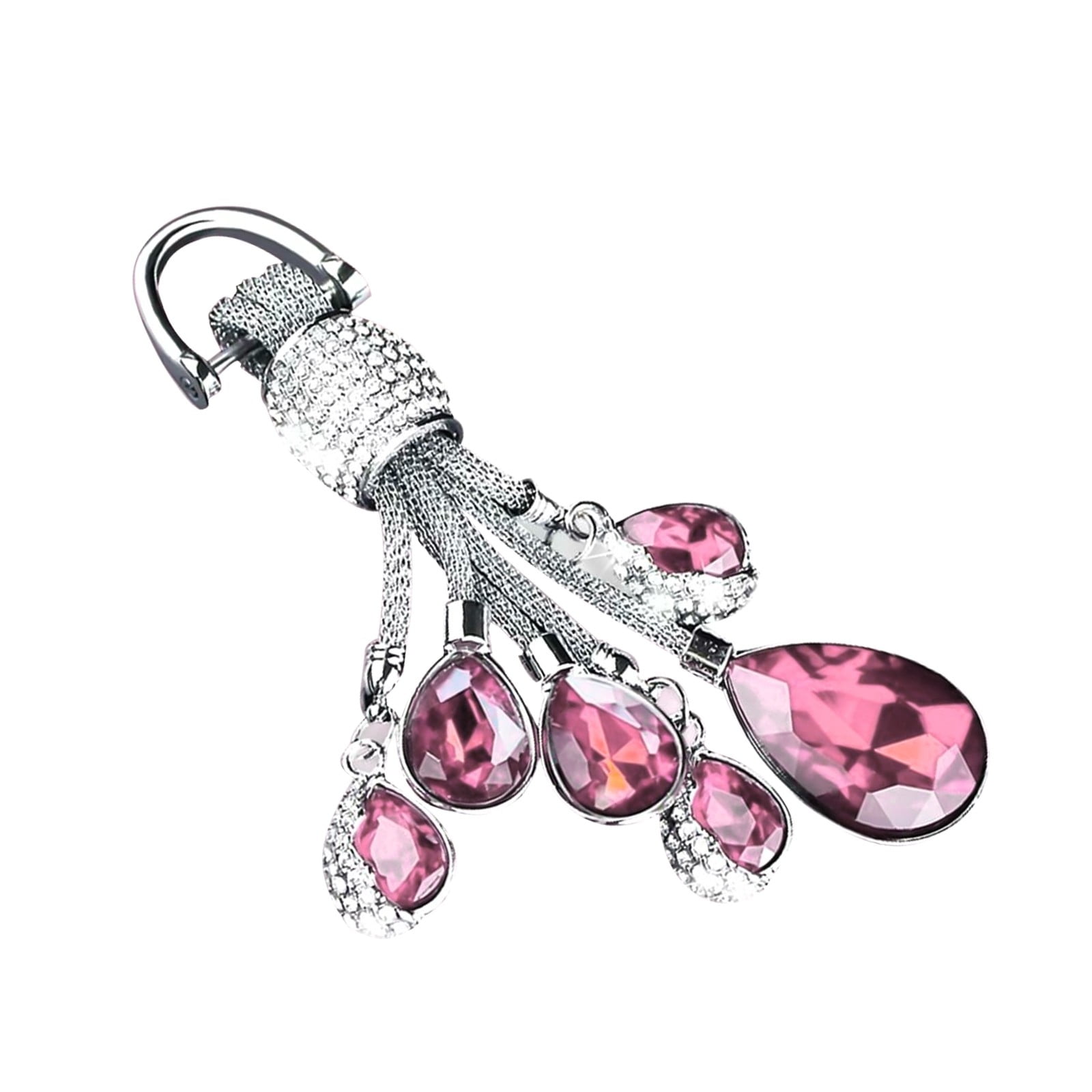 DQRPSEETB Key rings for Car Keys Universal Fit Car Key Chain Ring Water ...