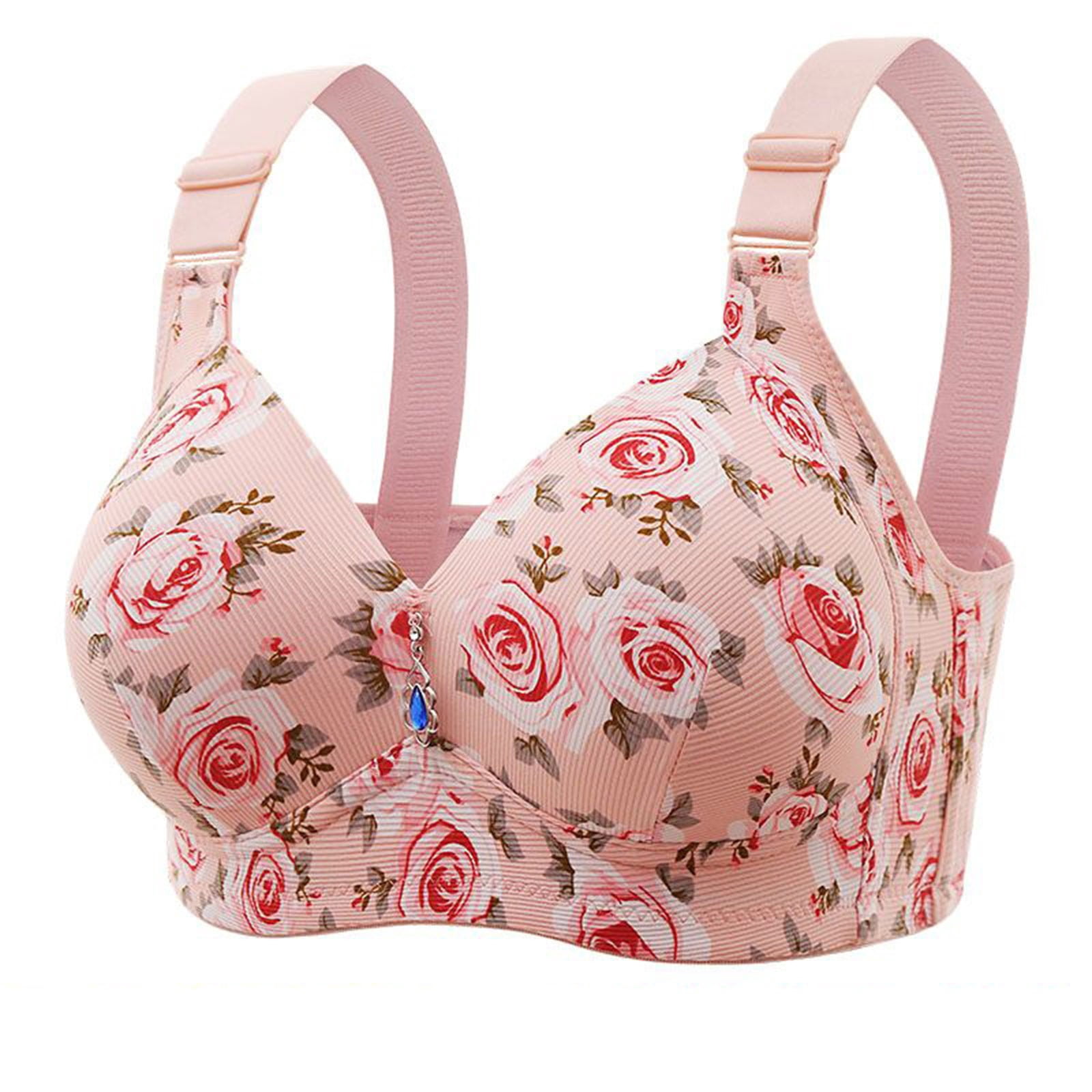 DQRPSEETB Soft Bras for Women Thin Breathable Underwear for Women with ...