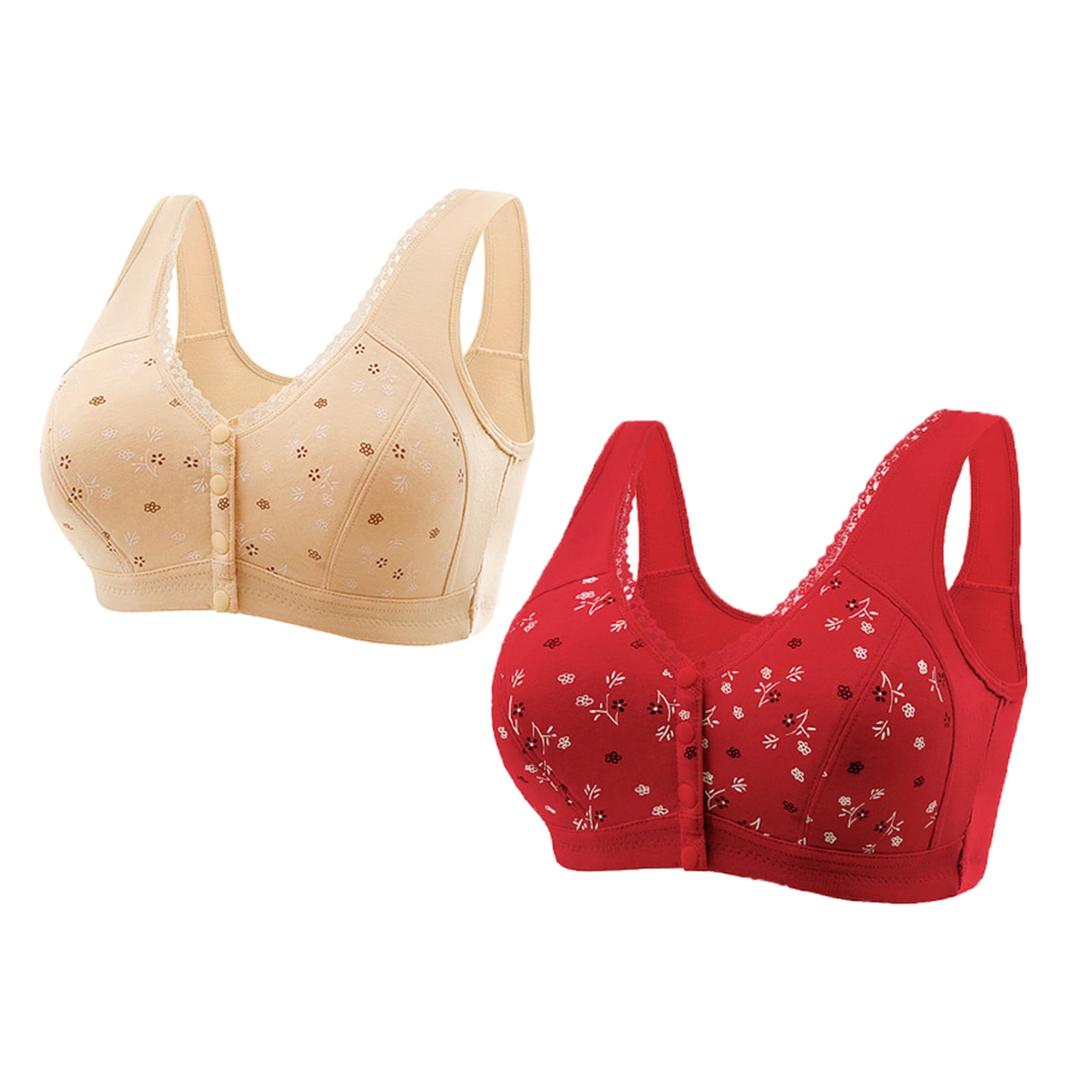 DQRPSEETB Sports Bras for Women Thin Laceless Ring Soft Breathability ...