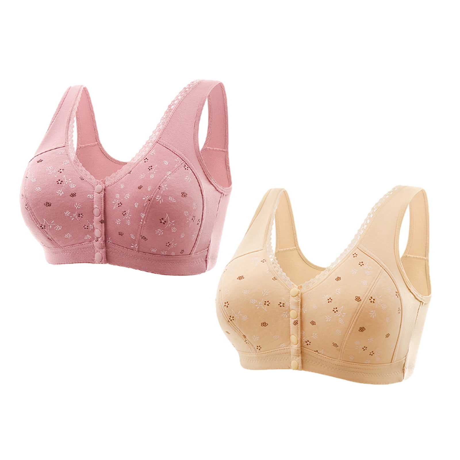 DQRPSEETB Sports Bras for Women Thin Laceless Ring Soft Breathability ...