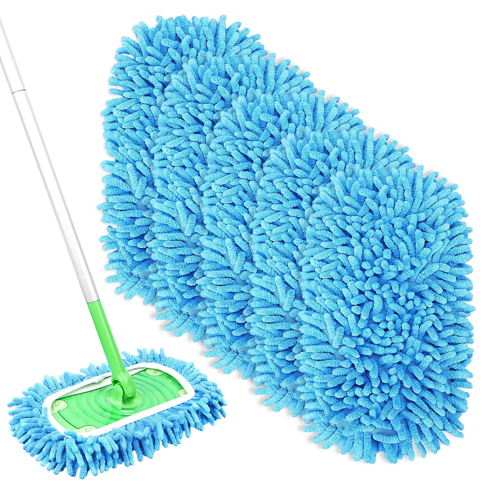 DR DAPPER Reusable Mop Pads Compatible with Swiffer Sweeper Mop ...
