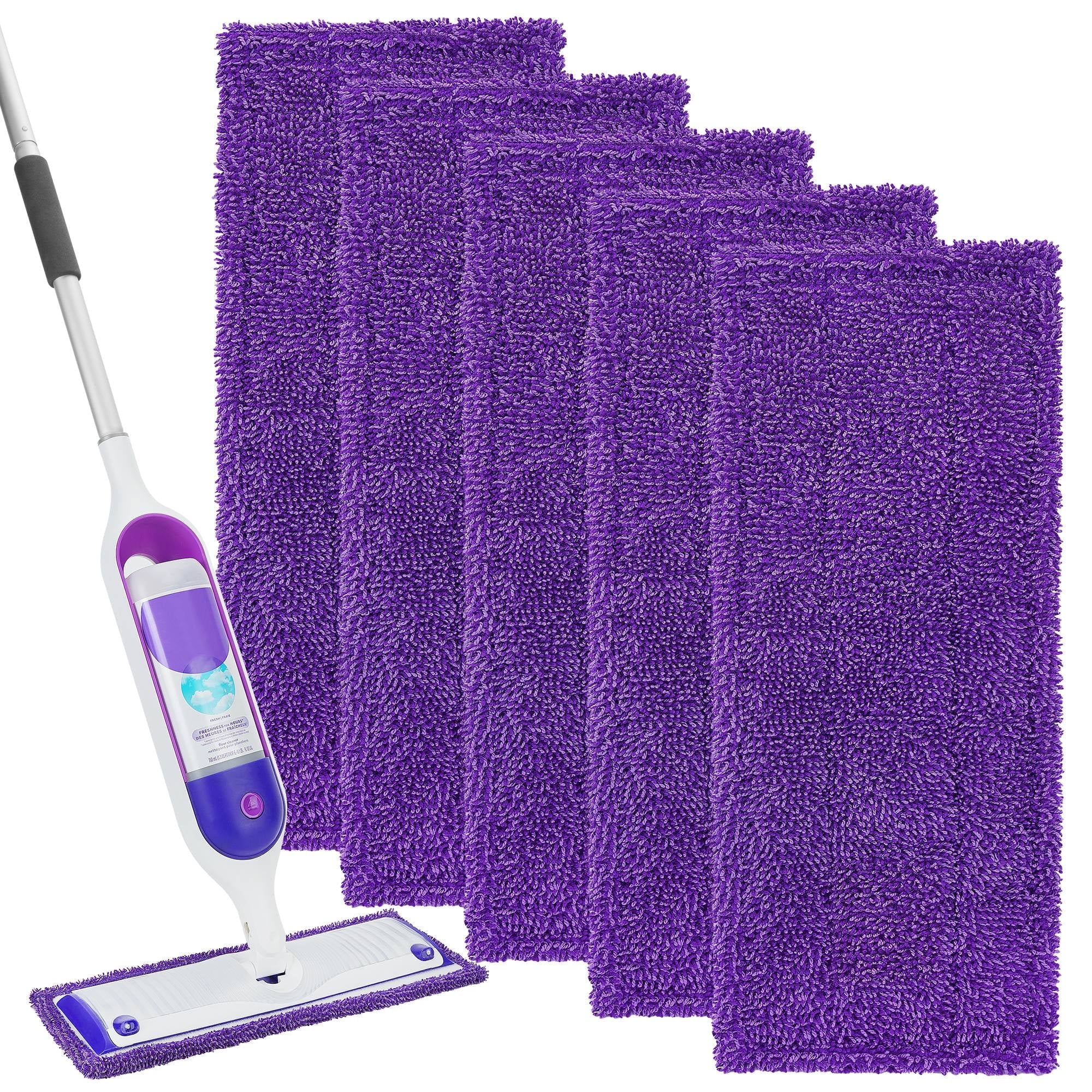 DR DAPPER Reusable Power Mop Refill Pads Compatible with Swiffer ...