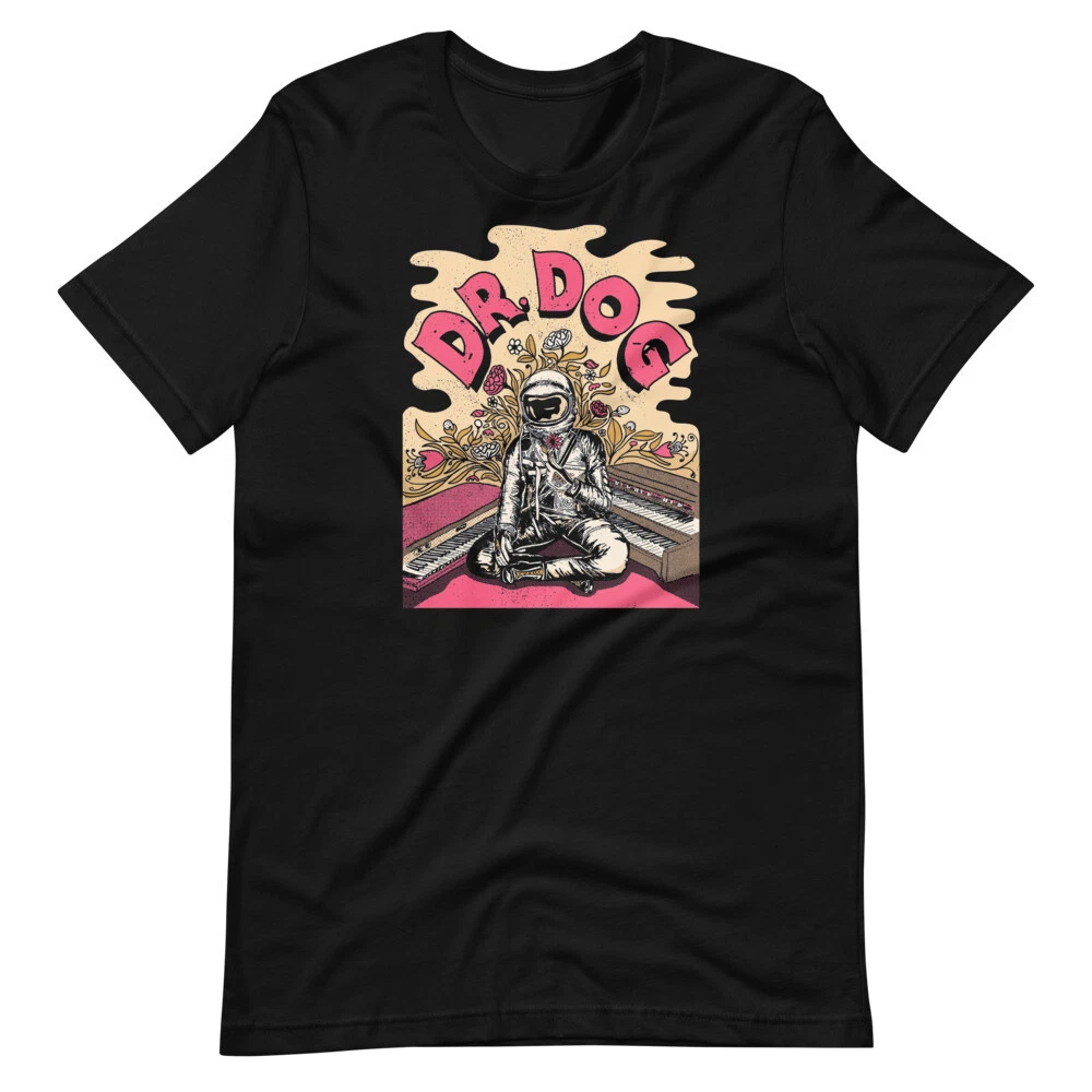 DR. DOG Concert Poster Vinyl Art Cover Short-Sleeve Unisex T-Shirt ...