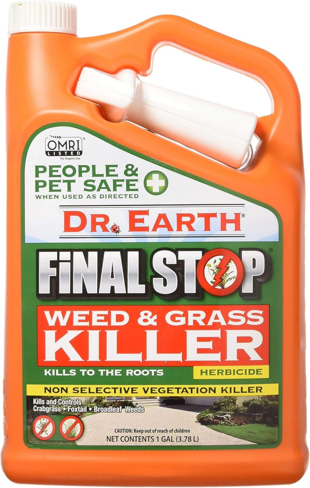 DR EARTH Final Stop Ready-to-Use Natural Herbicide, 1 Gallon - Walmart.com