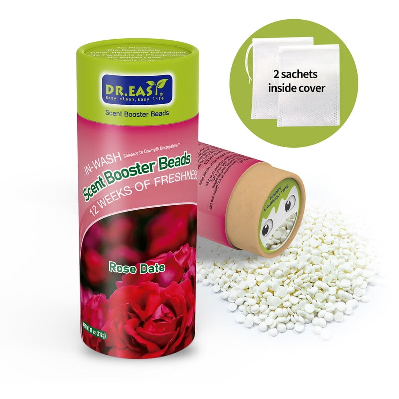DR.EASY Odor Blasters In-Wash Scent Booster, Rose Date Scent Boosters ...