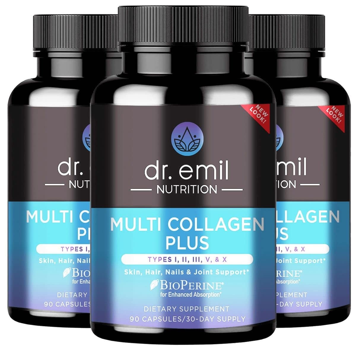 DR. EMIL NUTRITION Multi Collagen Plus Pills - Collagen Supplement to ...