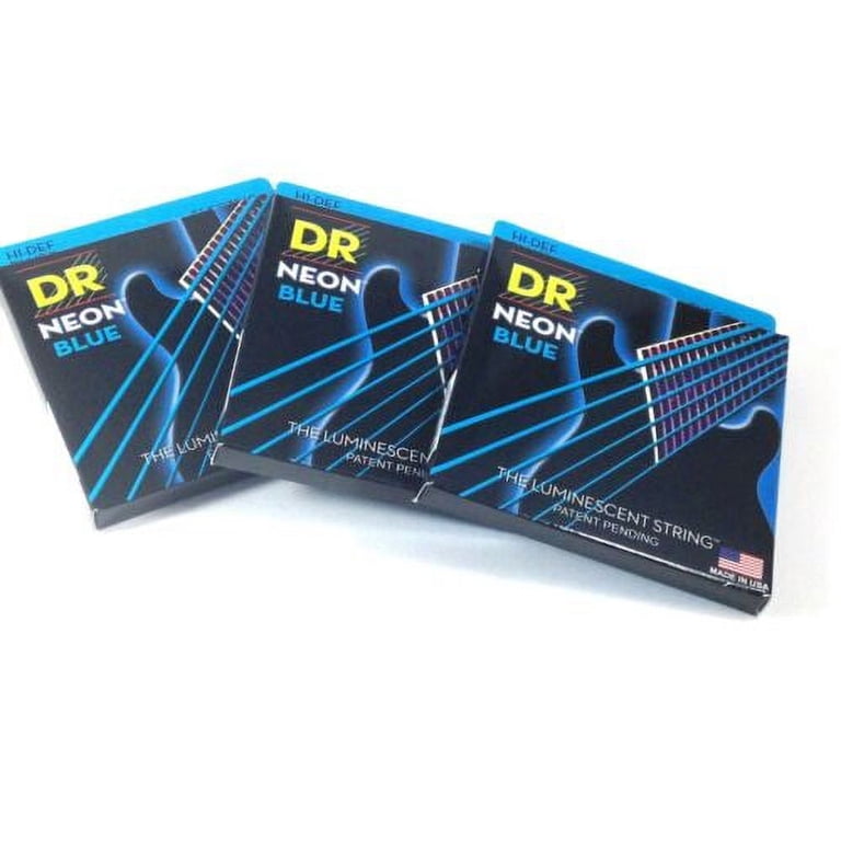 Neon Electric Guitar Strings