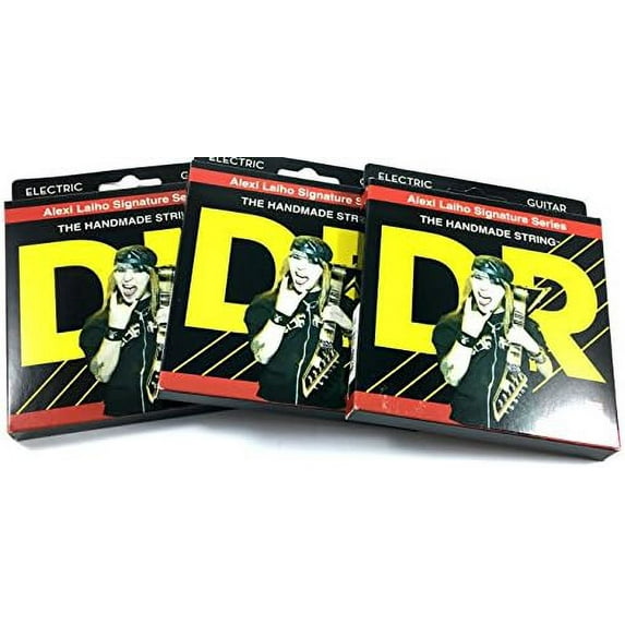 DR Guitar Strings Electric 3 Pack Alexi Laiho Signature Series 10-56 ...