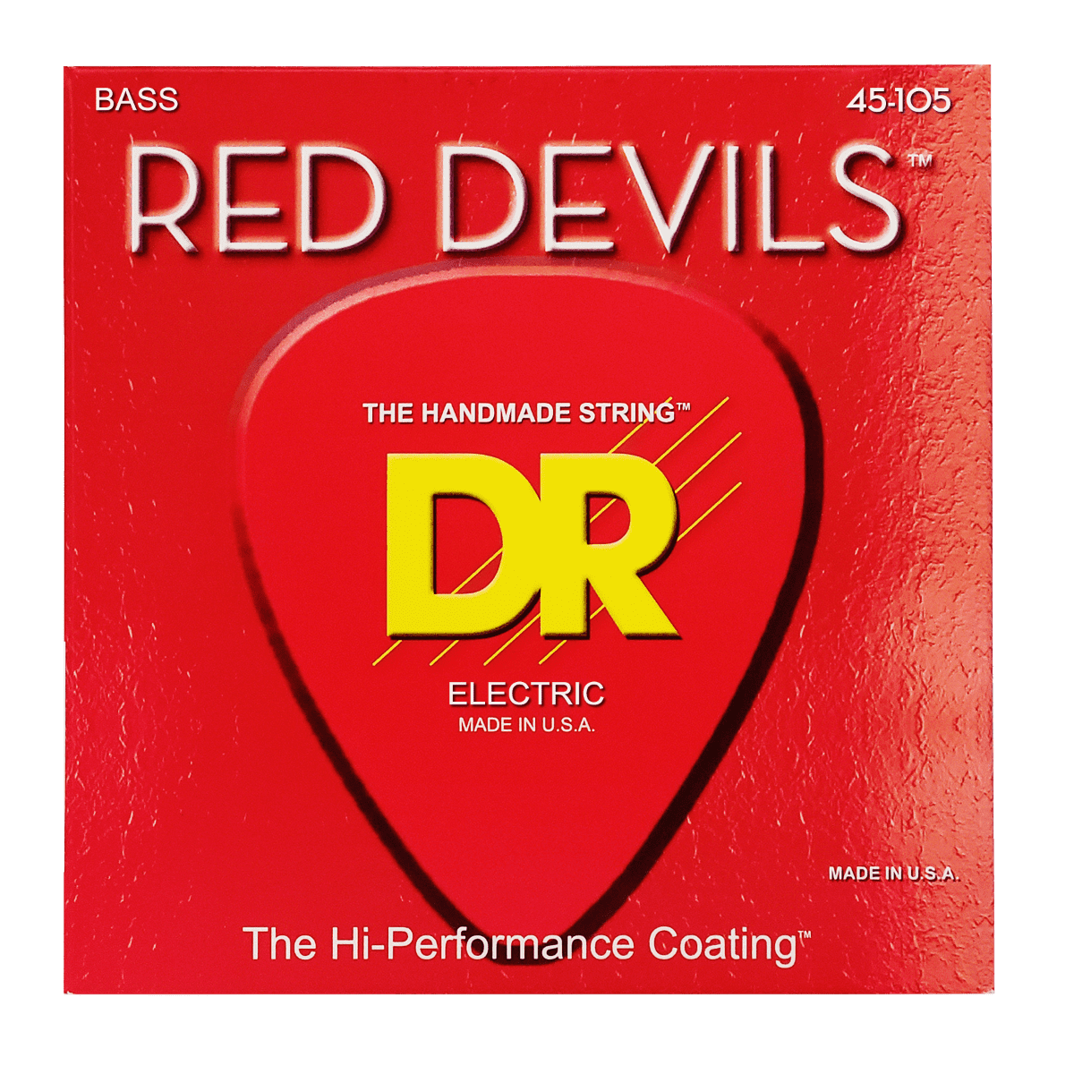 DR Strings Red Devils Medium 4-String Bass Strings - Walmart.com