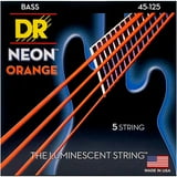 DR Strings NEON Hi-Def Orange Bass SuperStrings Medium 5-String ...