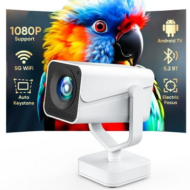 Crosstour WiFi Mini Projector P770, HD 720P, 200'' Screen for Outdoor ...