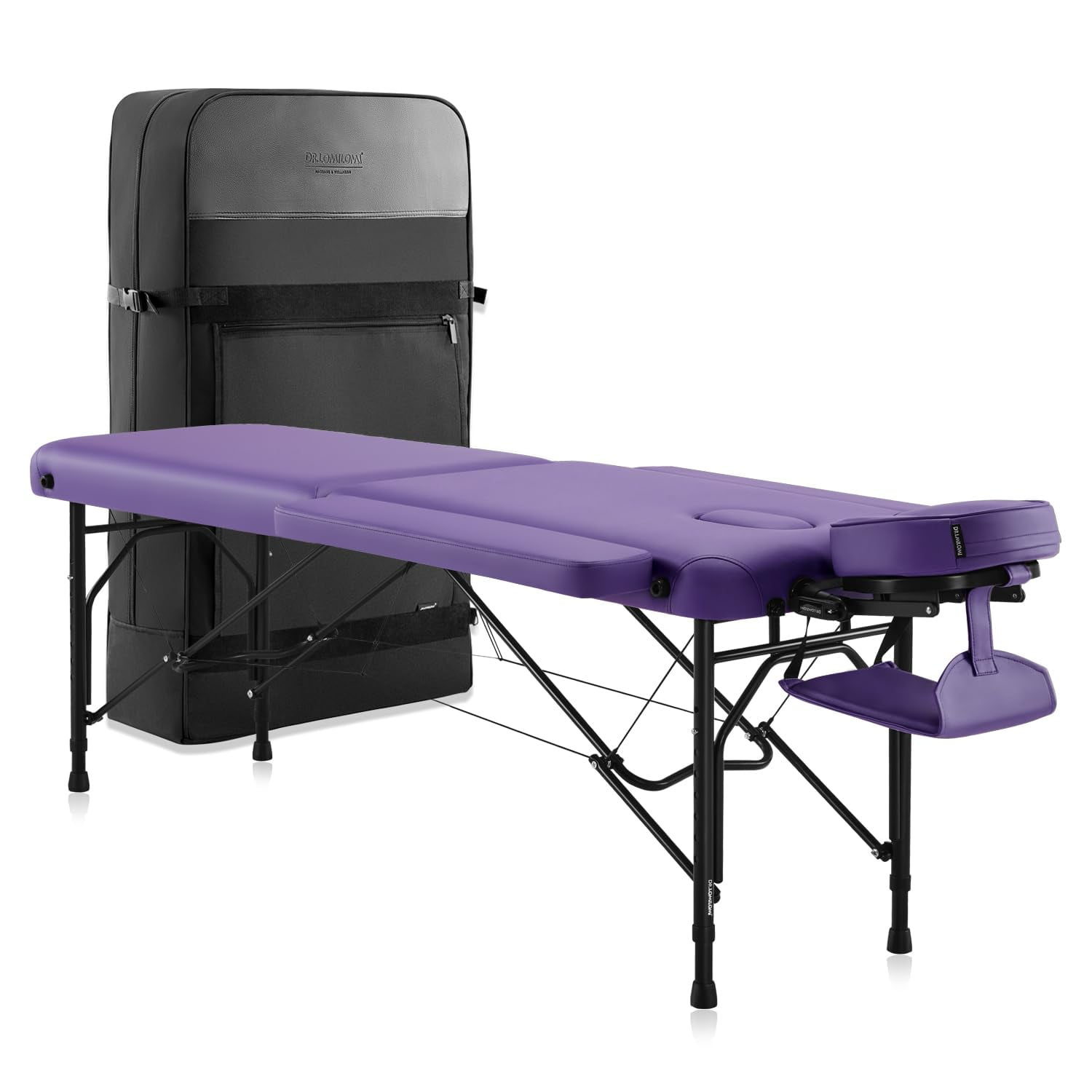 DR.LOMILOMI Ultra-Light Travel-Sized Aluminum Portable Massage Table ...