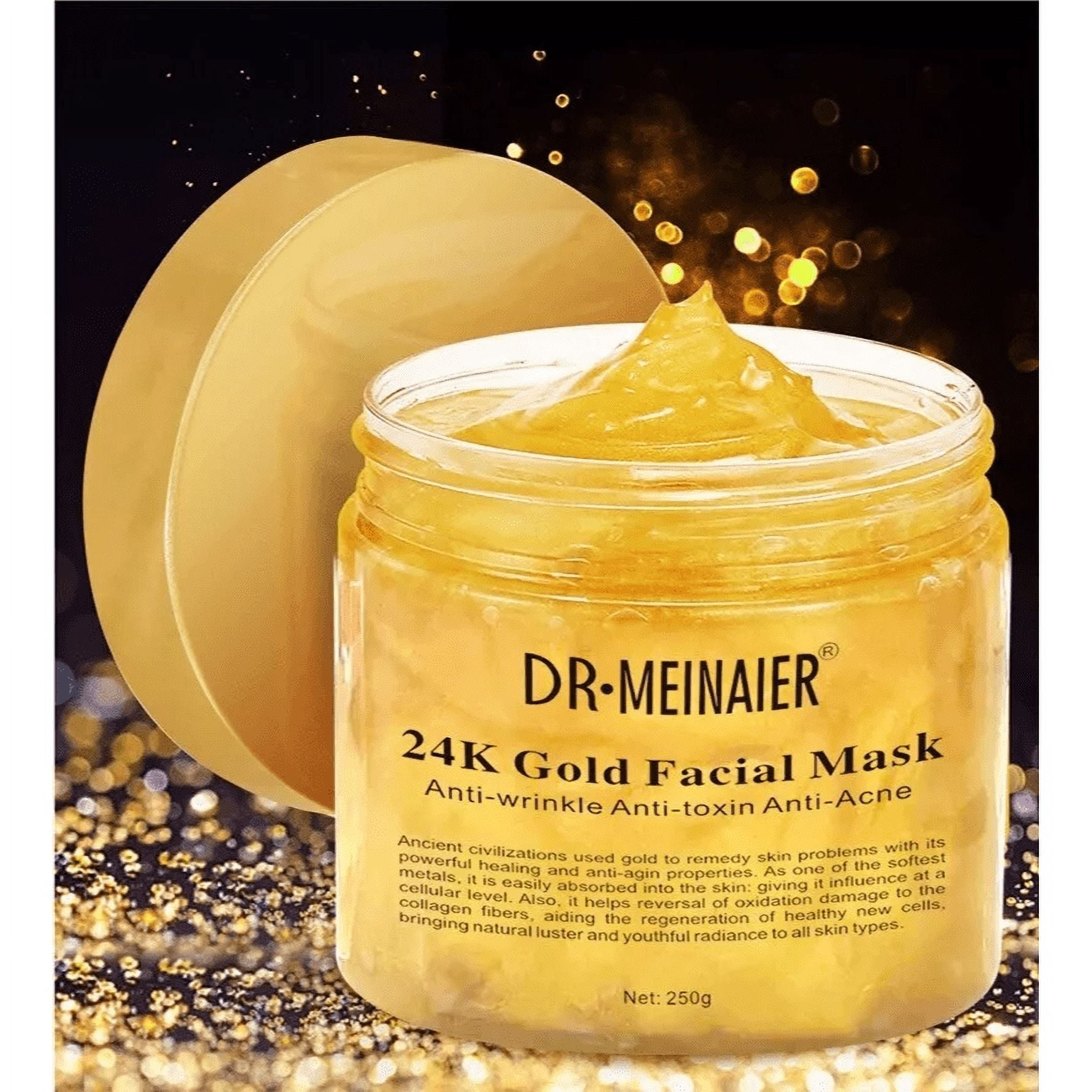 DR-MEINAIER 24K Gold Facial Mask By White Naturals: Rejuvenating Anti ...