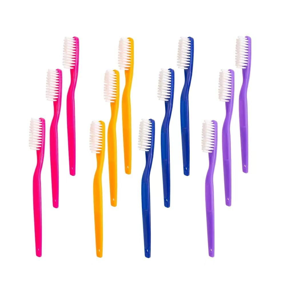 DR PERFECT Smokers Toothbrush, DHF10 Hard, Firm Stiff Bristle Toothbrush for Smokers Whitening ...