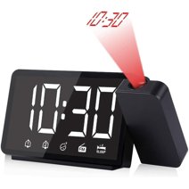 Sharp Projection Alarm Clock with Soothing Nature Sounds, SPC585 ...