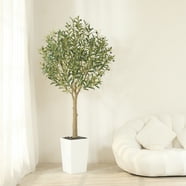 DR.Planzen 7FT Artificial Olive Tree in Pot with Fruits, Realistic ...