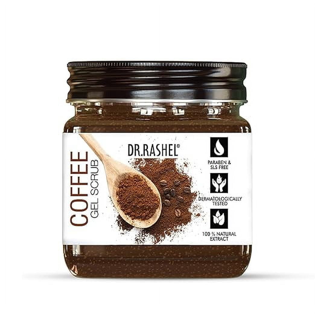 DR.RASHEL Coffee Gel Face & Body Scrub For Men and Women (380 Ml) Each ...
