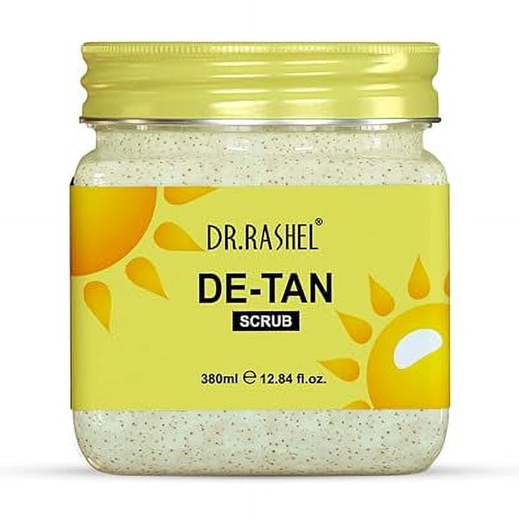 DR.RASHEL De-Tan Scrub For Face & Body (380 Ml) Each (Pack of Two ...