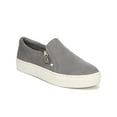 DR SCHOLLS Womens Gray Pinhole Goring Removable Insole Cushioned Zipper ...