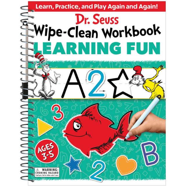 DR SEUSS: Dr. Seuss Wipe-Clean Workbook: Learning Fun: Activity ...