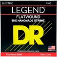 DR Strings Legend Extra Life Flatwound Electric Guitar Strings ...