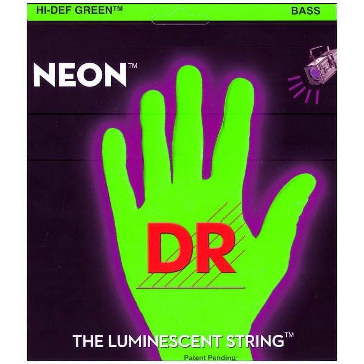 DR Strings NEON HiDef Green Bass SuperStrings Set (45-105) - Walmart.com