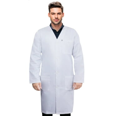Scrubstar Unisex Core Essentials 40" Antimicrobial Lab Coat - Walmart.com
