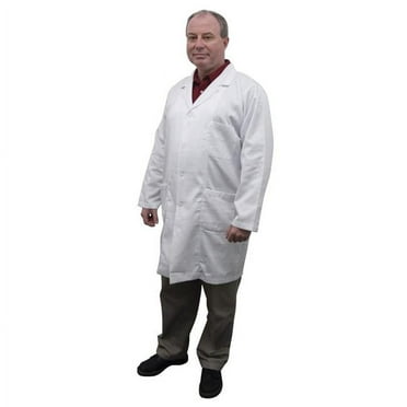 Scrubstar Unisex Core Essentials 40" Antimicrobial Lab Coat - Walmart.com