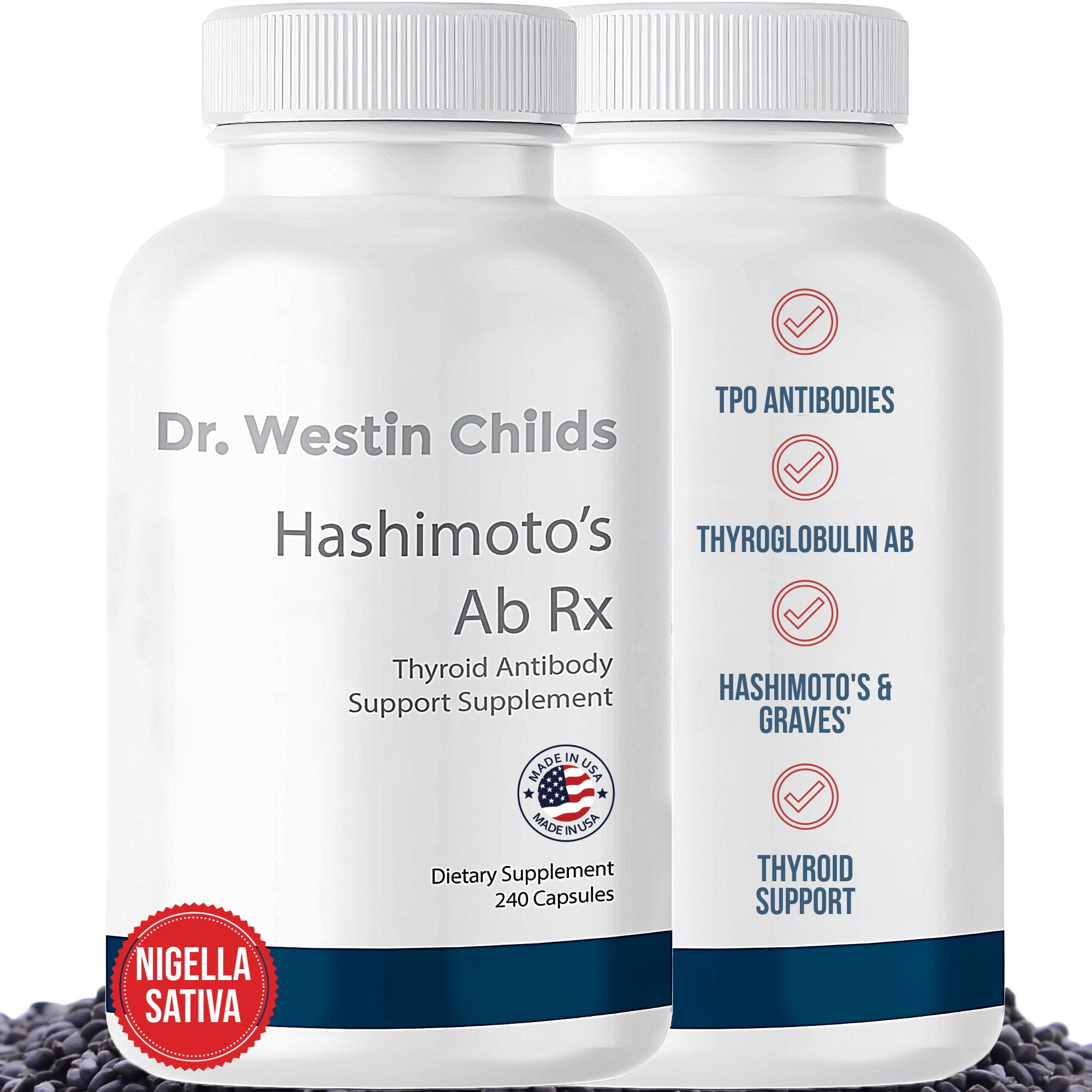 DR. WESTIN CHILDS Hashimoto’s Ab Rx | Thyroid Antibody Support with ...