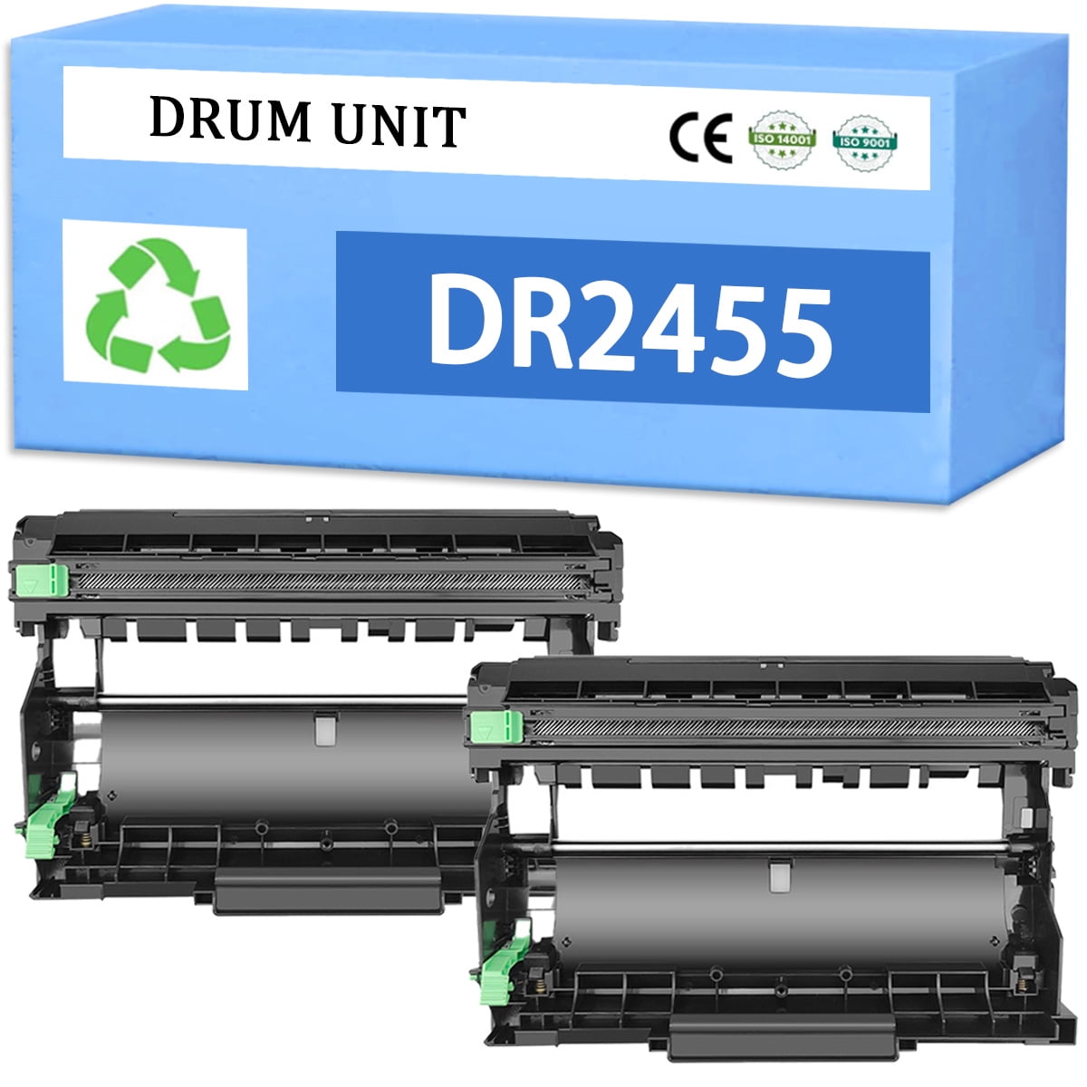 DR2455 DR-2455 Drum Unit 12000 Pages, Compatible for Brother HL-L2375DW ...