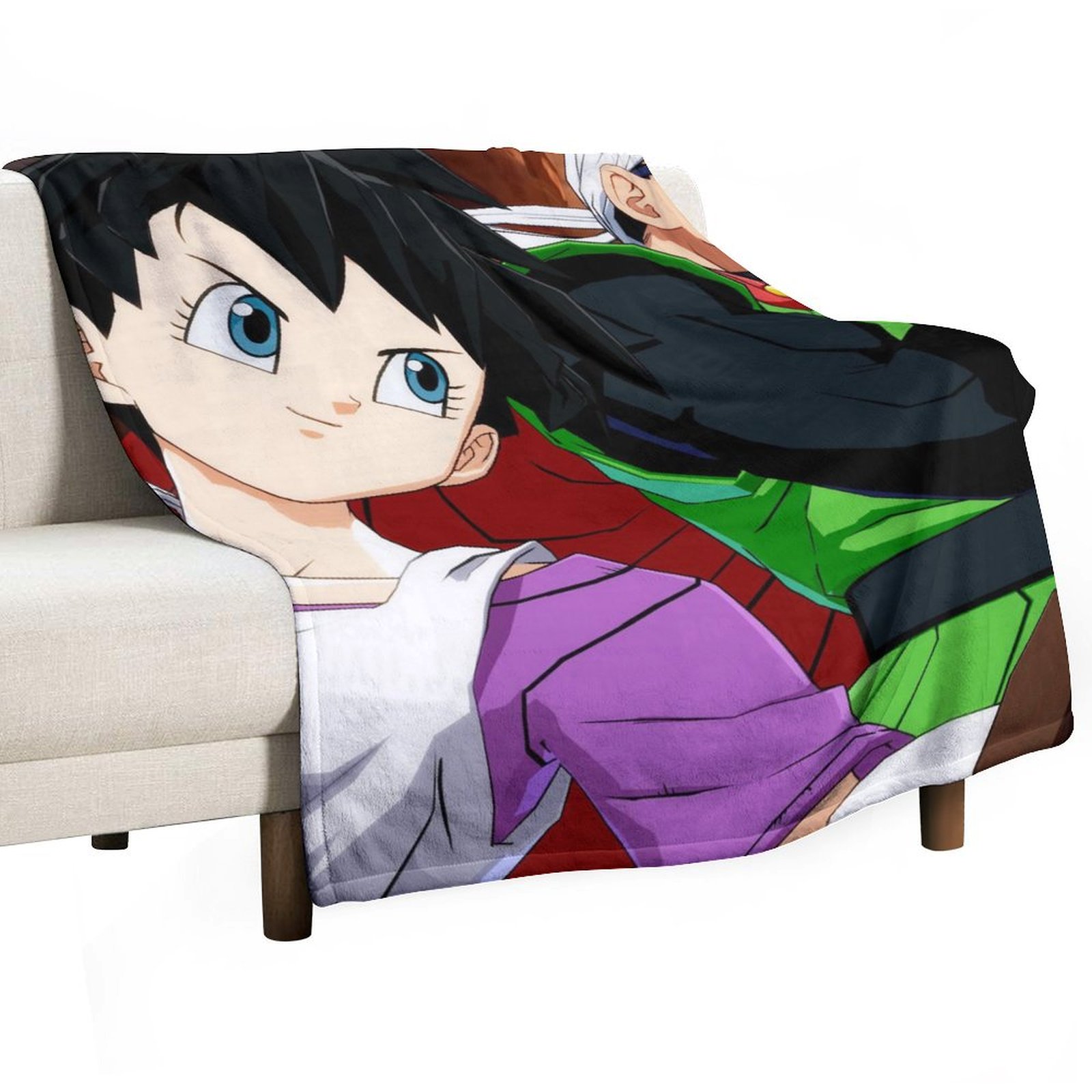 DRA_GON_BALL Super Sai_yanSoft Anime Throw Blanket Manga Flannel ...