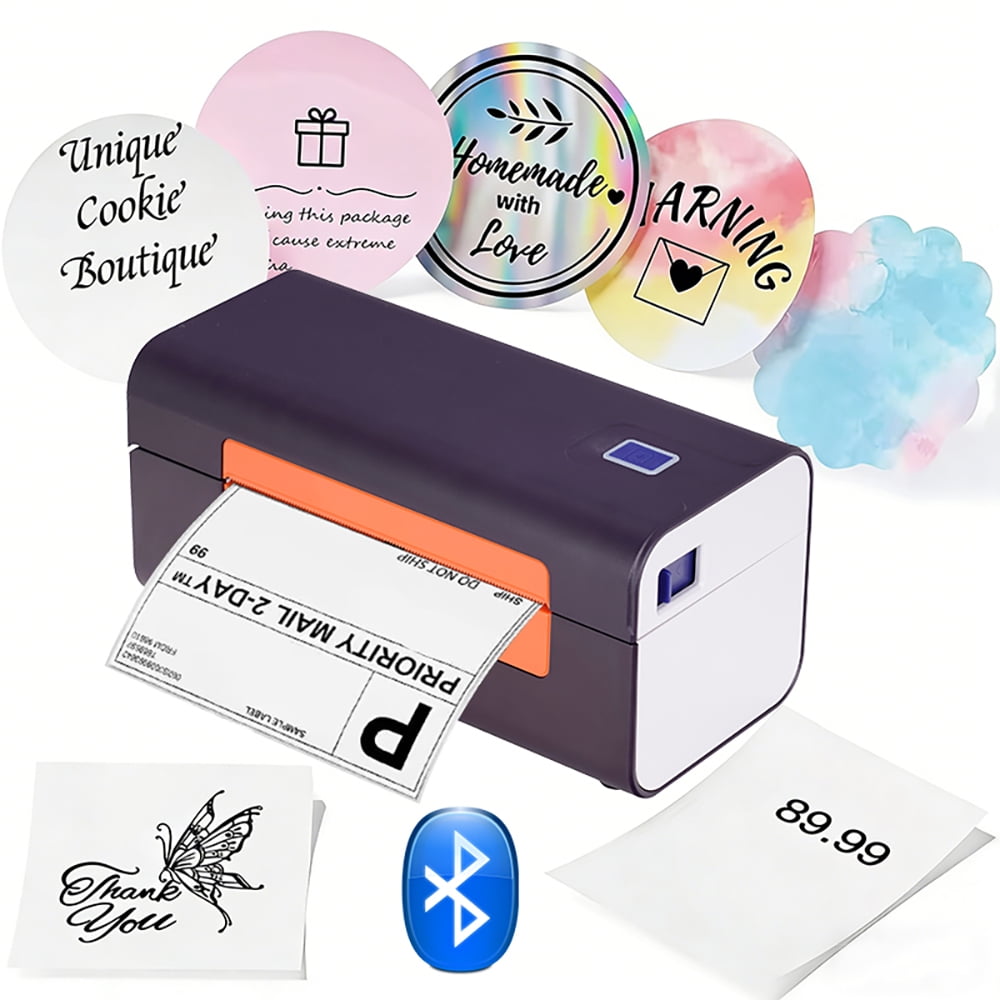 DRACOHWA Bluetooth Shipping Label Printer, 4x6 Shipping Label Printer ...