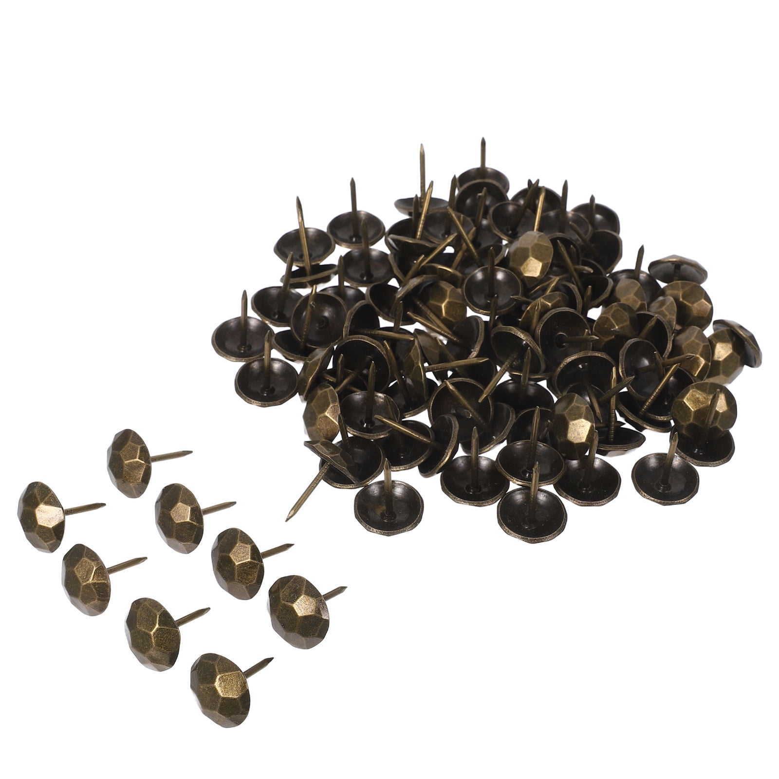 OUNONA Olive Green Decorative Upholstery Tacks Copper Furniture Nails ...