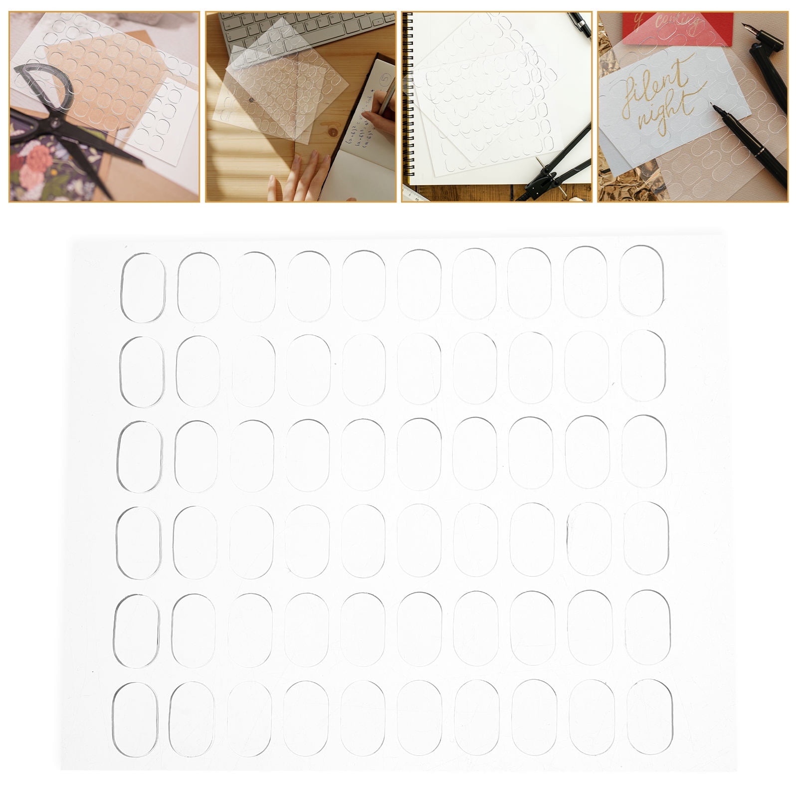 DRAFIDEEP 120Pcs Double Sided Sticky Dot Acrylic Glue for Craft ...