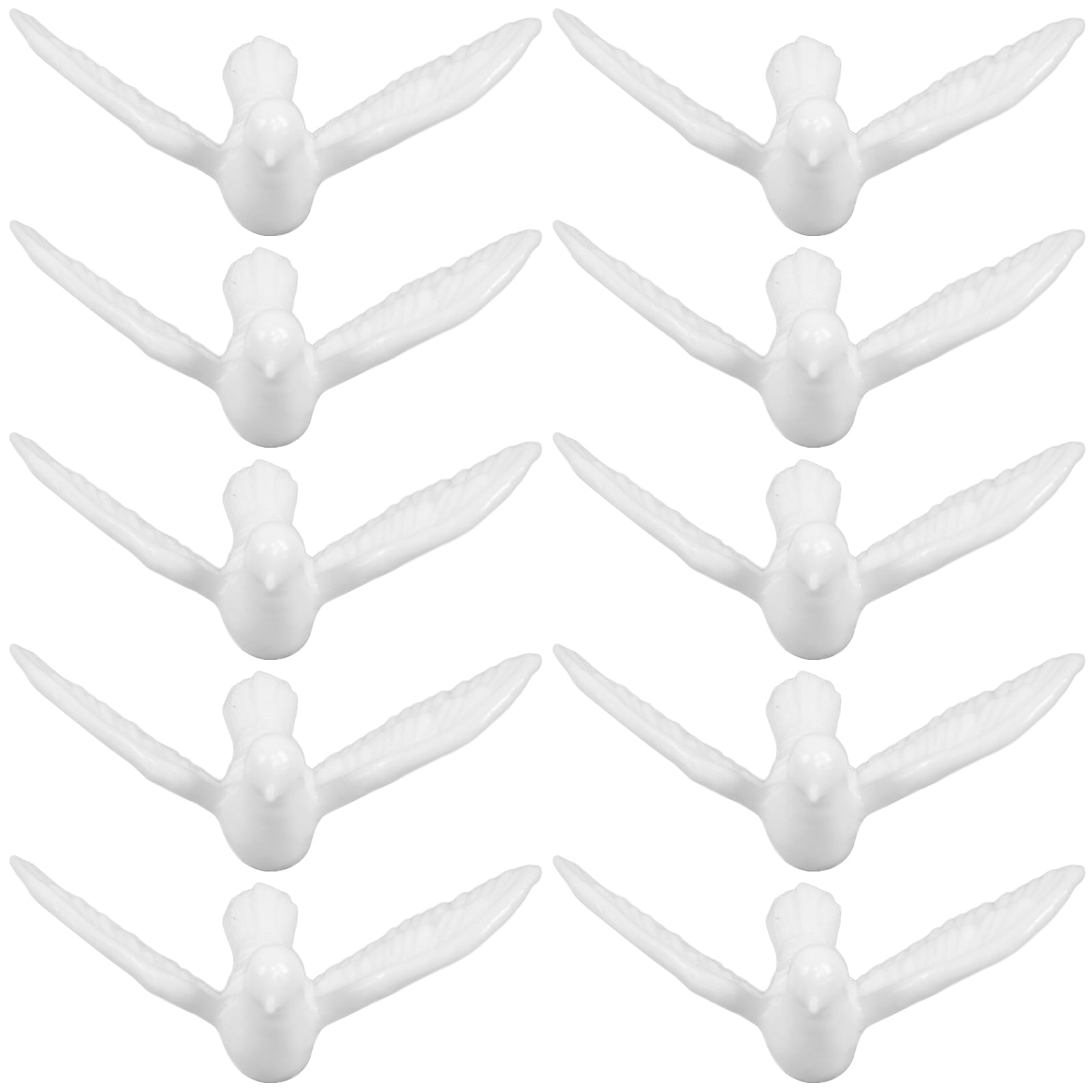 DRAFIDEEP 12pcs Miniature Pigeon Models Charming House Birds Ornaments ...