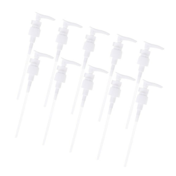 DRAFIDEEP 15Pcs White Plastic PP Bottle Pump Heads with Buckle Cover ...