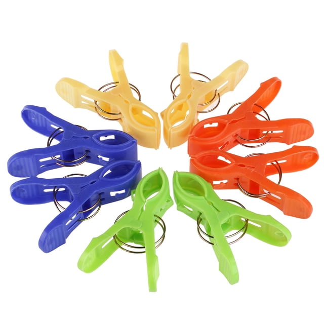 DRAFIDEEP 16Pcs Clamp Tarp Clips Heavy Duty Tent Snaps for Canopy ...