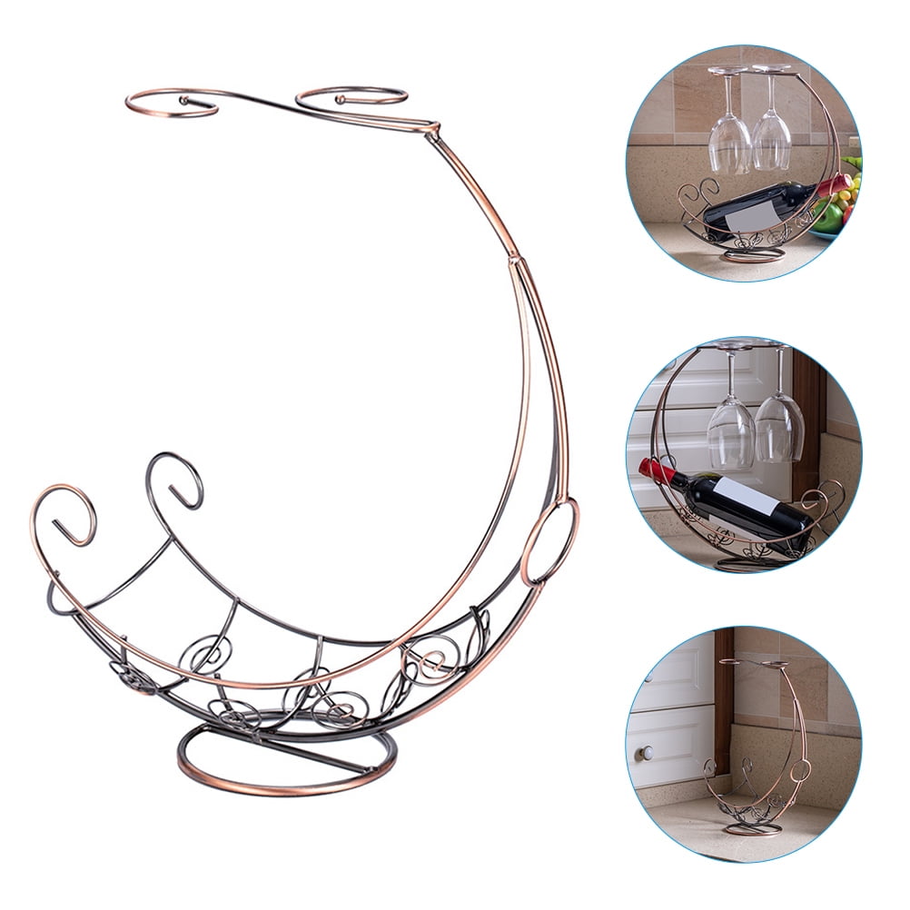 DRAFIDEEP 1Pack Decorative Bottle Holder Pirate Ship Wine Rack for Home ...