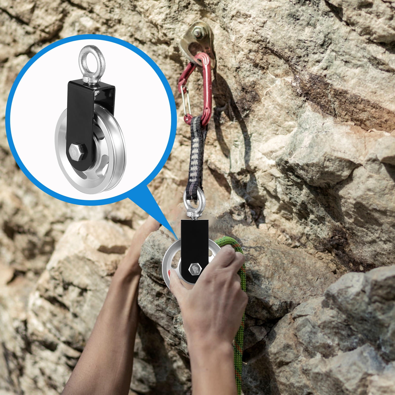 DRAFIDEEP 1Pack Fitness Lat Pulley System Assorted Color 5.89x3.73x0.79 ...