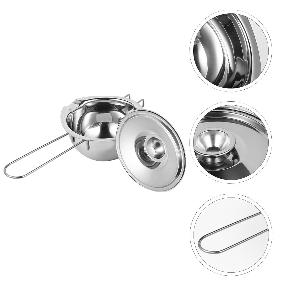 DRAFIDEEP 1Pack Metal Melting Pot 11.6x5.5x2.4in for Chocolate and ...