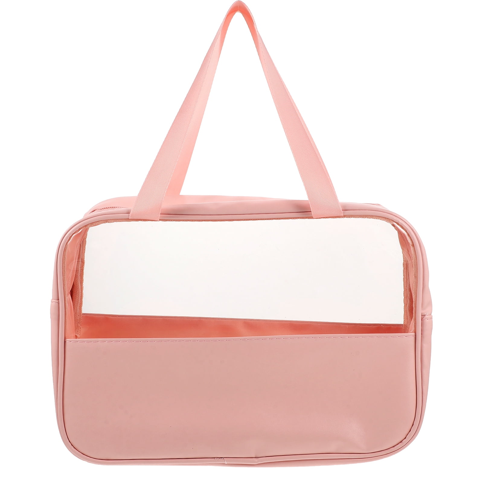 DRAFIDEEP 1Pack Travel Makeup Case Pink Rectangular Shape For Women ...