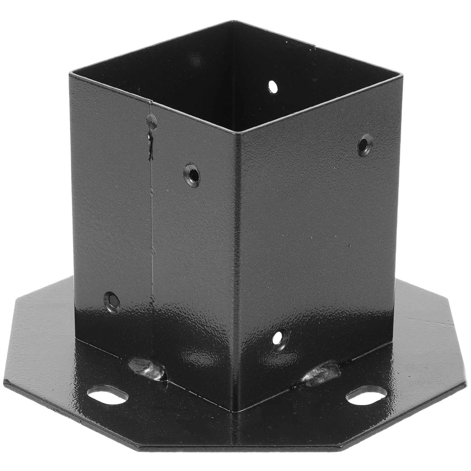 DRAFIDEEP 1Pcs Metal Square Post Base Protector for Mailbox Bracket ...